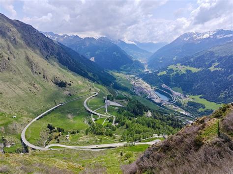 An Alpine Scenic Drive The San Gotthard Pass In Switzerland