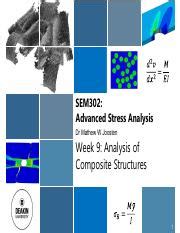 Analysis Of Composite Structures Properties Materials Course Hero