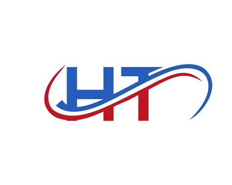 Letter Ht Logo Design For Financial Development Investment Real