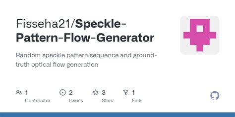 Github Fisseha21speckle Pattern Flow Generator Random Speckle