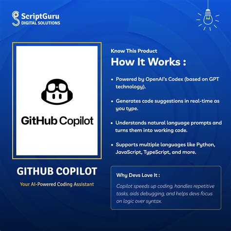 Scriptguru 🔠 Tool Spotlight Github Copilot Code Faster Think Bigger