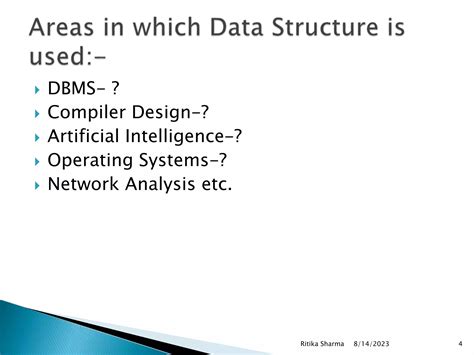 Unit 1 Data Structures Introduction L1pptx Databases Computer Software And Applications