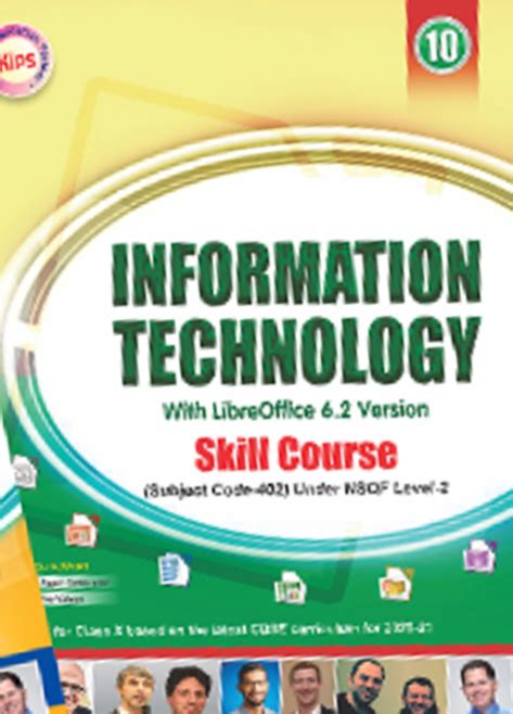 Kips Information Technology Vocational Level 1 For Class 10 Code 402 Buy