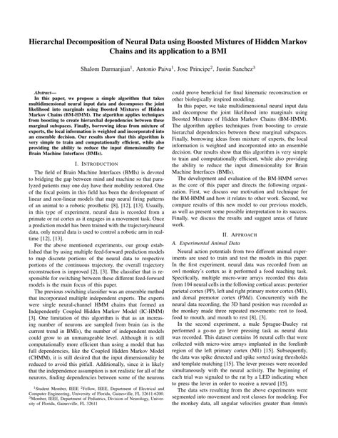 pdf hierarchal decomposition of neural data using boosted mixtures of