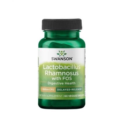 Лактобацилус рамнозус с фрукто-олигозаха х60 капсули SWU672 - Аптека ...
