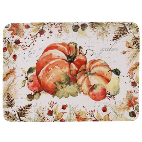 Certified International Harvest Splash Rectangular Platter 16 X 12