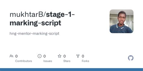 Github Mukhtarb Stage 1 Marking Script Hng Mentor Marking Script