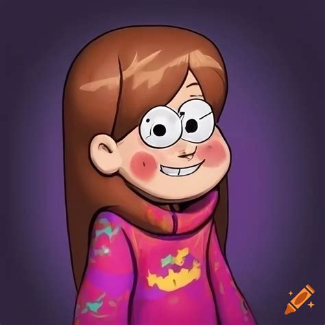 Detailed Portrait Of Mabel Pines On Craiyon