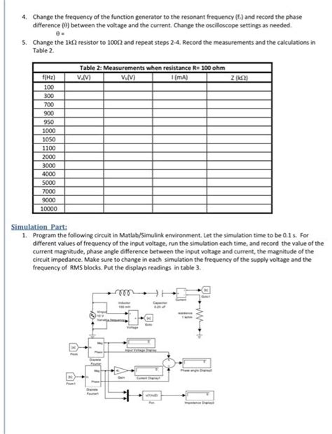 solved experiment no 4 series resonant circuit objectives