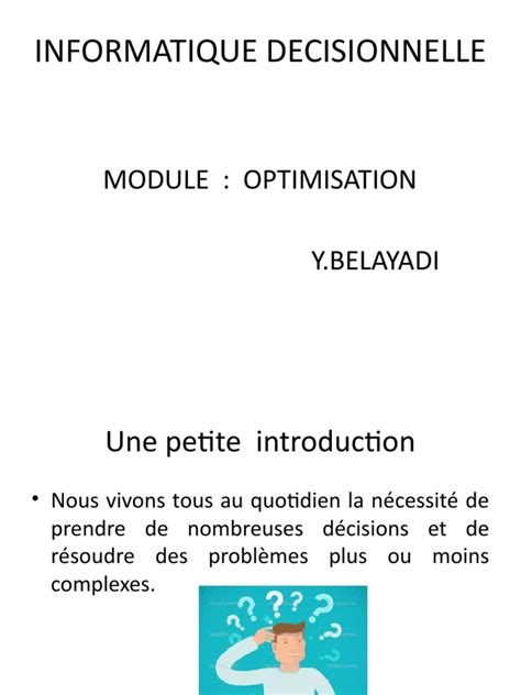 Cours Optimisation Pdf Théorie De La Complexité Informatique