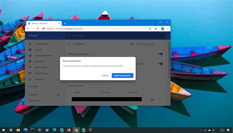 How To Export And Import Saved Passwords On Google Chrome Pureinfotech