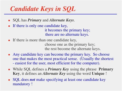 Ppt Candidate Keys Powerpoint Presentation Free Download Id3431418