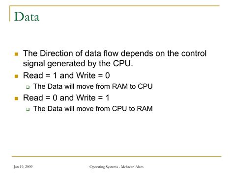 computer organization operating system ppt