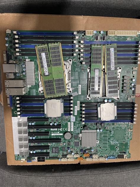 Supermicro X10dri T4 Dual Xeon Lga2011 V3 V4 4x10gbe Lan Server Motherboard Ebay