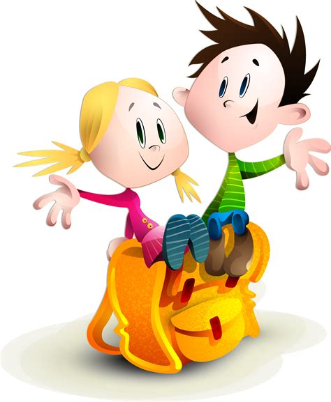 Дети анимация на прозрачном фоне для презентации