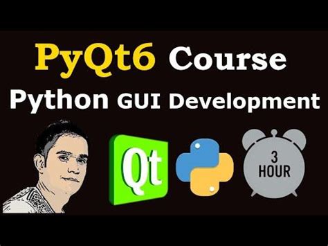 Pyqt Course For Beginners Python Gui Framework Pyqt Software Development Programming