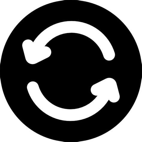 Reload Geometry Circular Button Shapes Circle Refresh Icon