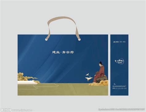 地产手提袋设计图 画册设计 广告设计 设计图库 昵图网