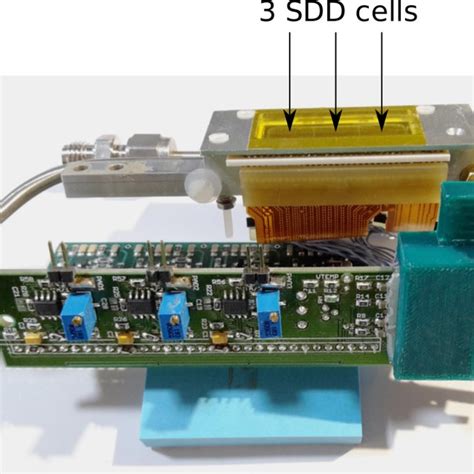 Silicon Drift Detectors With Cooling And Readout Electronics Download Scientific Diagram