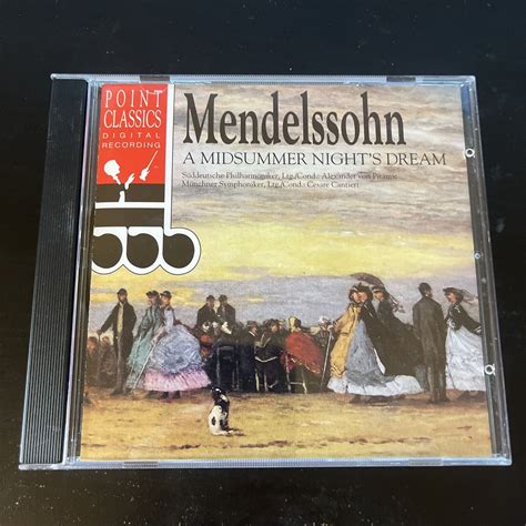 Point Classics Mendelssohn A Midsummer Nights Dream Cd 1994