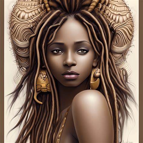 Mocha Skinned African American Couple In Elegant Clothing And With