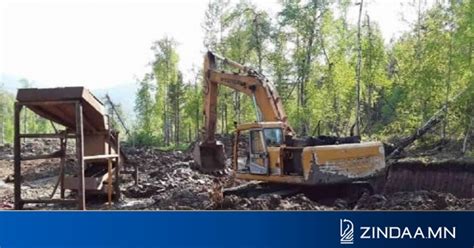 Хууль бусаар ашигт малтмал олборлож байсан бүлэг этгээдүүдийг илрүүллээ