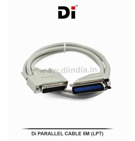 Di Pin Male Pin Parallel LPT Cable White At Best Price In Jaipur ID