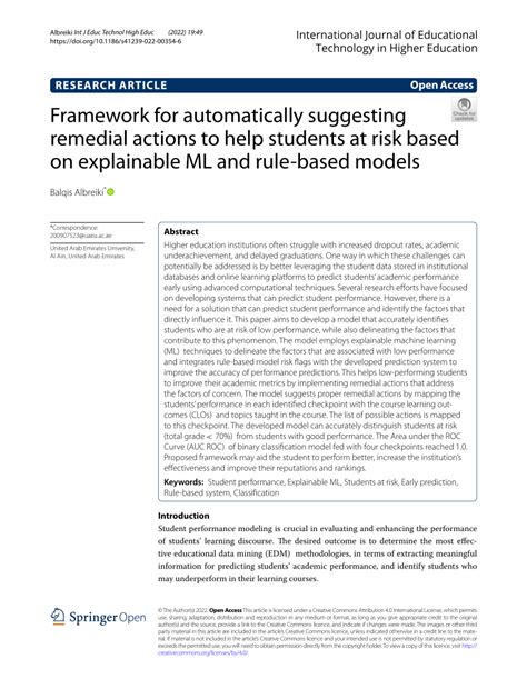 Pdf Framework For Automatically Suggesting Remedial Actions To Help