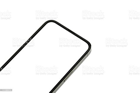 스마트 폰 프레임리스 모형 스마트 폰의 스튜디오 샷 클리핑 경로 0명에 대한 스톡 사진 및 기타 이미지 0명 Brand Name Smart Phone Brand