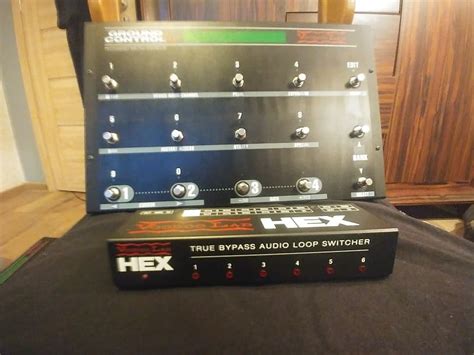 voodoo lab hex ground control pro effects switching system reverb