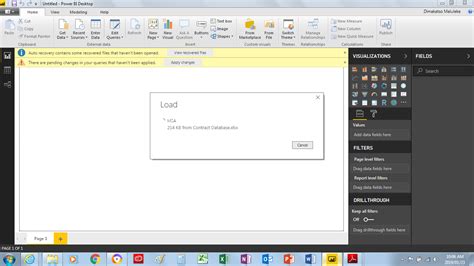 Power Bi Keeps Loading After Selecting Data Source Microsoft Fabric