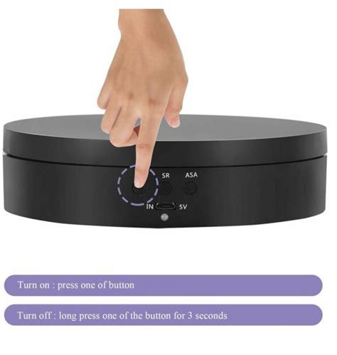 전기 턴테이블 회전 디스플레이 스탠드 보석 시계 쥬얼리 화장품 진열 전시 티몬