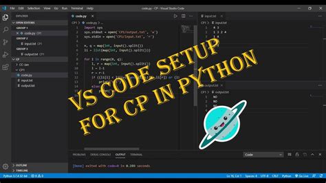 Vs Code Setup For Competitive Programming In Python Youtube