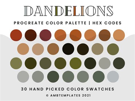 Earth Tone Color Palette Earthy Color Palette Wedding Color Palette
