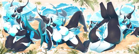 Rule 34 Absurd Res Anthro Big Breasts Breasts Cetacean Dolphin Dragon Female Female Penetrated
