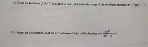 Solved Given The Functions F X X And G X Cosx Chegg Com