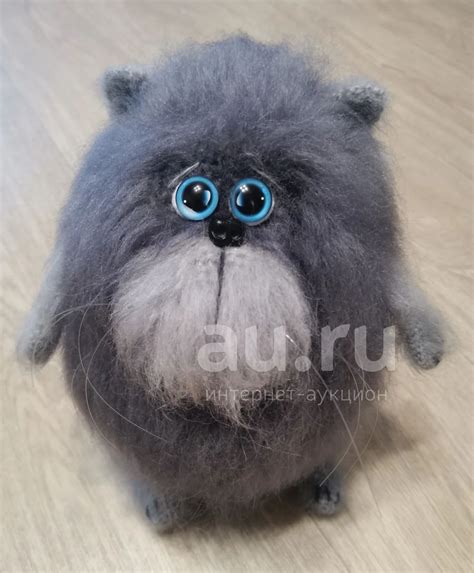 Вязаная игрушка-Кот Пух — купить в Красноярске. Состояние: Новое ...