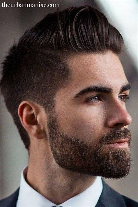 Short Hair With Beard Mens Hairstyles With Beard Beard Hairstyle