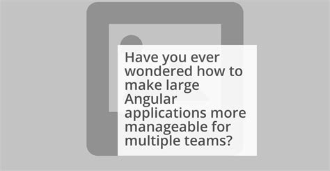 Nadeera Sampath On Linkedin Adopt Micro Frontend Architecture For Angular Applications