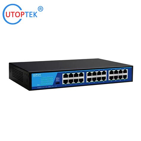 5 8 16 24 Port Ethernet Vlan Gigabit Network Switch For Housing Network Monitoring Desktop