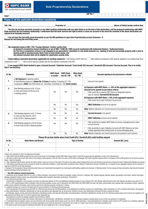 Hdfc Bank Extended Annexure Ckyc For Non Individual Entities Form Download In Pdf