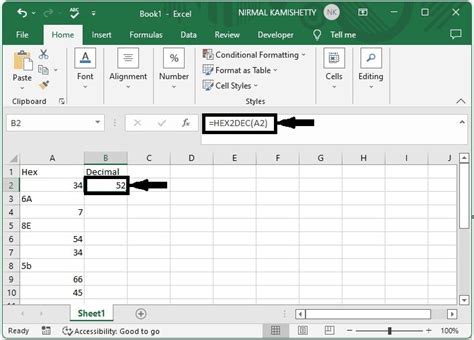 Hexadecimal To Decimal In Excel Word и Excel помощь в работе с