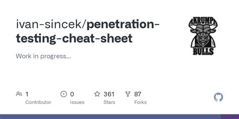 Penetration Testing Cheat Sheetreadmemd At Master · Ivan Sincek