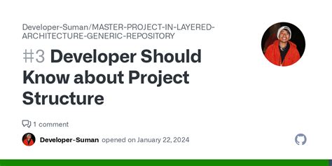 Developer Should Know About Project Structure · Issue 3 · Developer Suman Master Project In