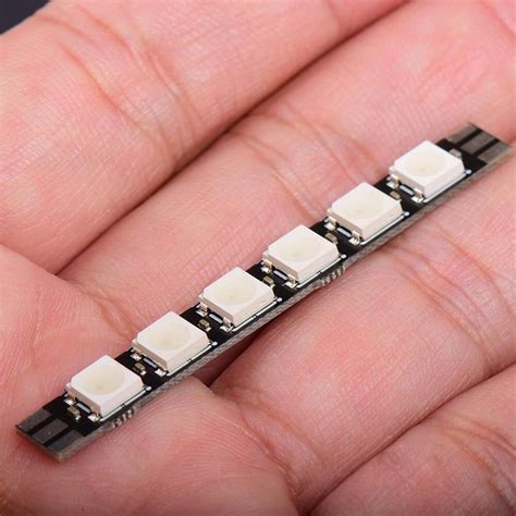 PCS RGB Mini LED Light Strip V Programmable For Betaflight INAV F F AT Flight