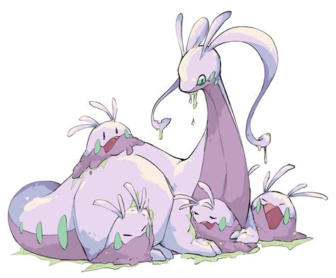 Goomy And Goodra Pokemon Drawn By Oimokenpi Danbooru