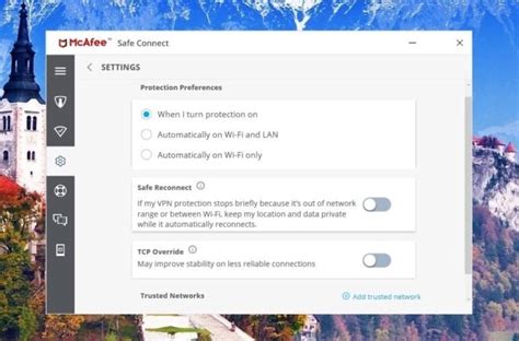 Mcafee Safe Connect Vpn Review Gizmodo