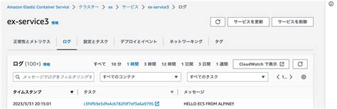 Aws Ecs でログが表示されない？ Cmd Echo するだけのdockerfileを作って試してみる Aws Qiita