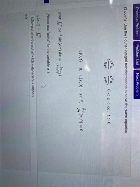 solved previous problem problem list next problem 3 points