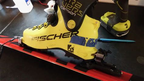 DIY Binding Mount With An ATK Template The Backcountry Ski Site